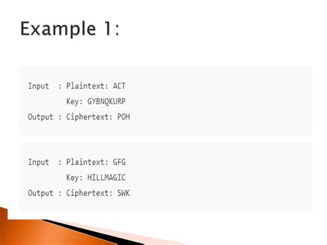 Polygraphic Substitution Cipher Part 2 Pptx