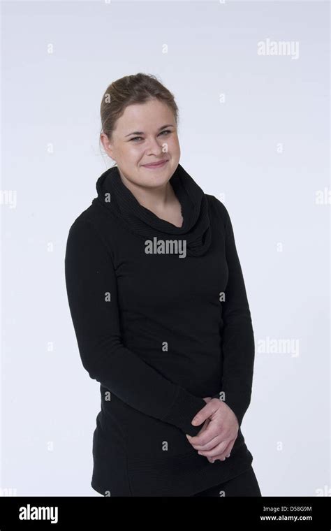 Marie Luise Schramm At A Photocall Ard Crime Series Heiter Bis Toedlich Morden Im Norden