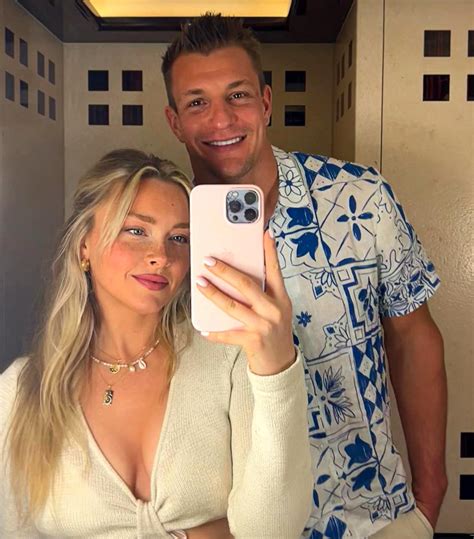 Rob Gronkowski And Camille Kosteks Relationship Timeline
