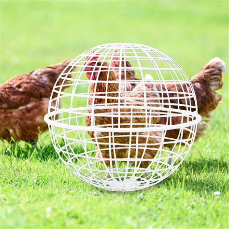 Ball Shaped Chicken Cageball Shaped Movable Plastic Mesh Chicken Coop