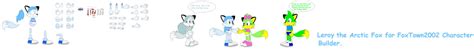 Leroy The Arctic Fox Character Builder By I Love Las Mmalm On Deviantart