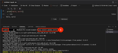 VSCode Jupyter Notebook 互動編程實在太方便了 Python 編程圖表