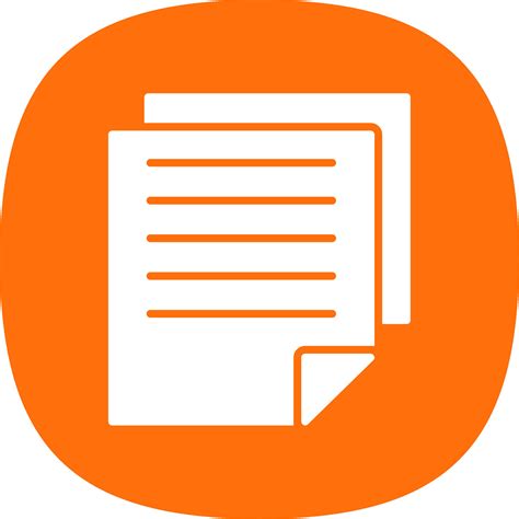 Files Glyph Curve Icon Vector Art At Vecteezy