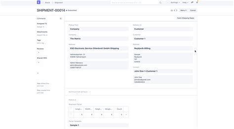 github frappe erpnext shipping a shipping integration for erpnext