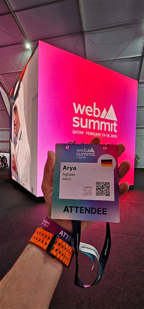 arya aghaei on linkedin websummit2024 networking gratitude