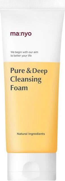 Пенка для глубокого очищения пор Manyo Pure&Deep Cleansing Foam 100 мл ...