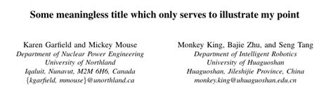 Horizontal Alignment Aligning Multiple Authors In The Same Line In