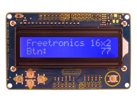 Freetronics LCD Shield Pins Used Up Displays Arduino Forum