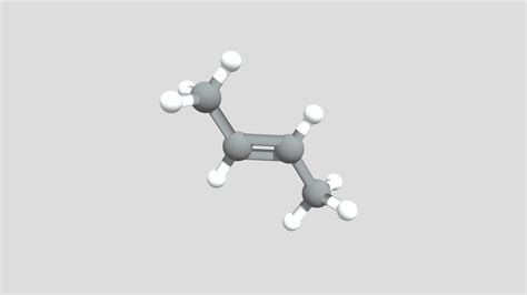 Stereochemistry Trans 2 Butene Download Free 3d Model By Imu University Elearning Imu