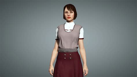 Female School Girl Fab