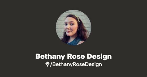 Bethany Rose Design Instagram Facebook Tiktok Linktree