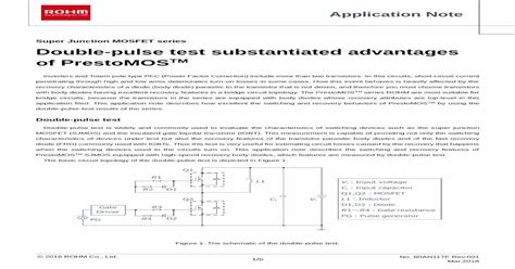 Pdf Super Junction Mosfet Series Double Pulse Test · Double Pulse Test Double Pulse Test
