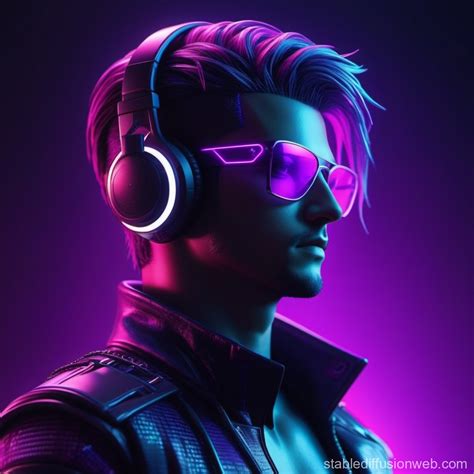 Creepy Hacker Profile Picture Stable Diffusion Online