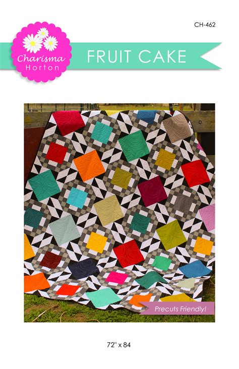 Digital Quilt Pattern ~ Fruit Cake Quilt Pattern