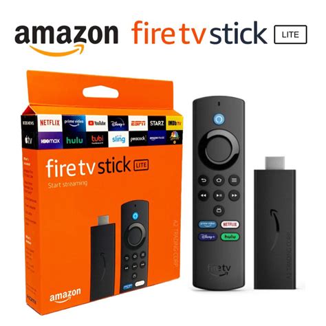 Amazon Fire Tv Stick Lite With Latest Alexa Voice Remote Cellular