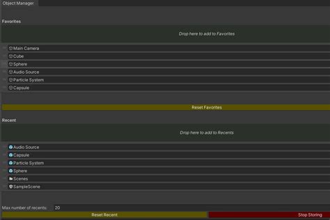 Objectmanager By Juliennoe