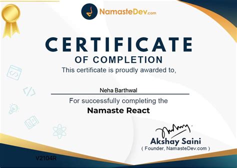 React Frontenddevelopment Webdevelopment Learningjourney Namastereact Neha B