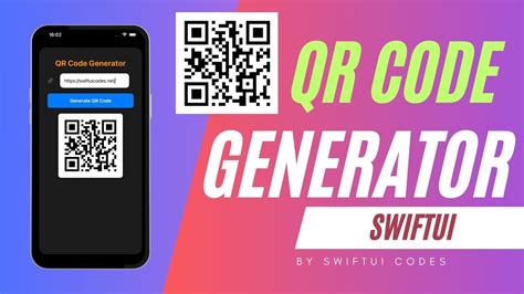 Qr Code Generator With Swiftui Ios 140 Youtube