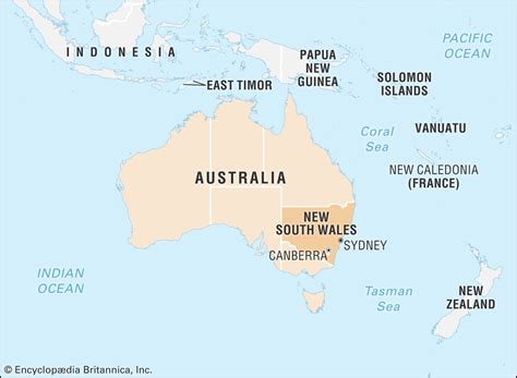New South Wales Australia Sydney Coastline Britannica
