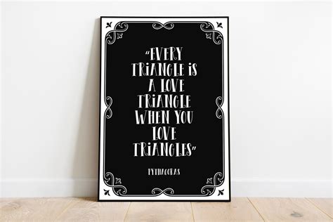 Pythagoras Pythagoras Quote Poster Pythagoras Wall Art Etsy