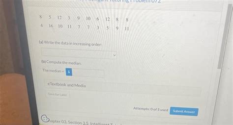 Solved Create A Box And Whisker Plot And Comment On The
