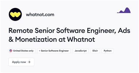 🙂 Whatnot Is Hiring A Remote Senior Software Engineer Ads