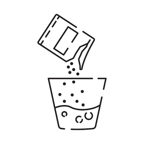 Premium Vector Medical Line Icon Preparats Or Drug Flat Medicine And