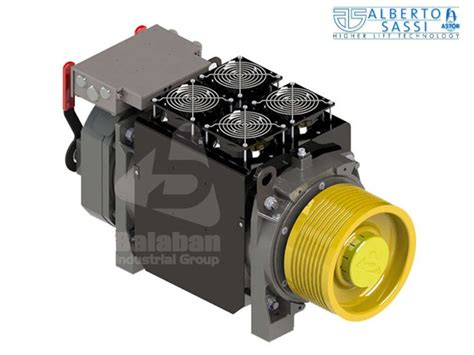 موتور گیربکس ساسی Sassi Toro 92 Kw Vvvf 16ms گروه صنعتی بالابان