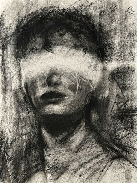 Charcoal Artwork Graphite Art Charcoal Sketch Deep Art