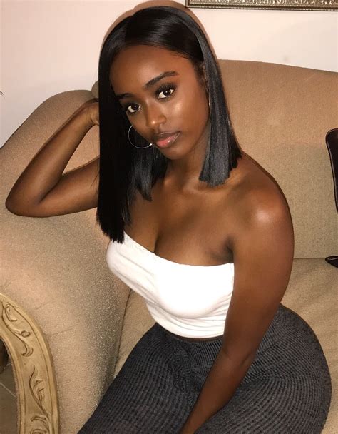 Dark Brown Hair Dark Skin Brown Hair Dark Skin Women Short Hair Dark