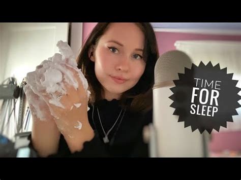 ASMR~First Time Trying Shaving Cream On The Mic! (Let Me Help You Fall ...