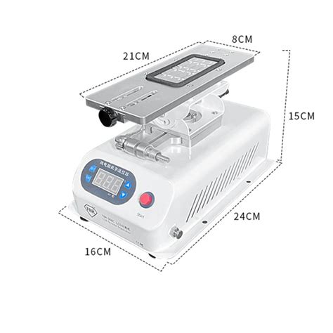 Tbk 988c 이중 펌프 진공 분리기 휴대 전화 곡선 스크린 평면 스크린 Lcd프레임 분리 360 ° 회전 일정한 가열전동 공구세트 Aliexpress