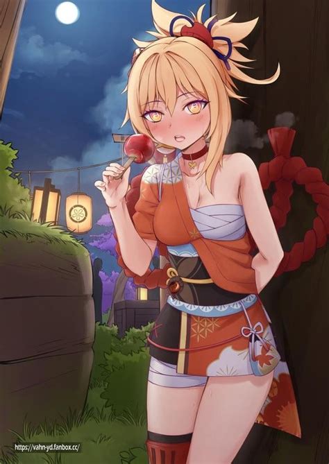 Yoimiya At A Festival Rhentaiexhibitionism