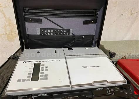 Fonix Fp20 Hearing Aid Analyzer Original Hoop Esolutions Inc