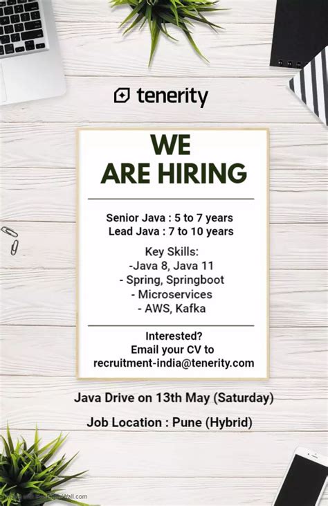 Pallavi Godbole On Linkedin Tenerityindia Tenerityhiring Javahiring