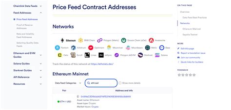 Blockchain How To Get Data Feed For Eth To Usd To Add Information In