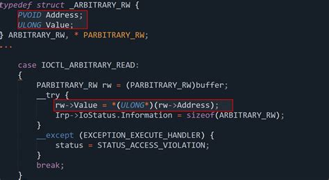 Understanding Arbitrary Access Primitives In Windows Kernel White Knight Labs