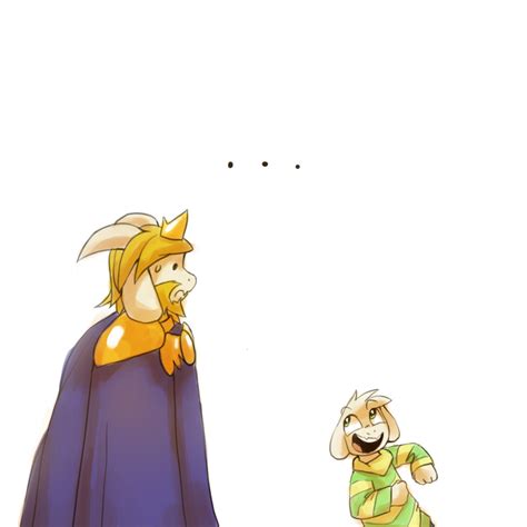 Over The Story Oh Asriel He Gets It From His Mom Based On This