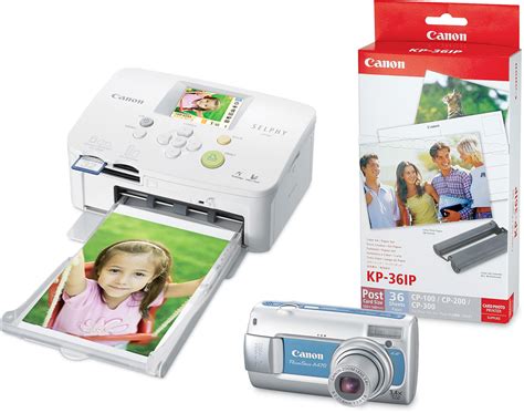 Canon PowerShot A470 Package Digital camera, compact photo printer ...