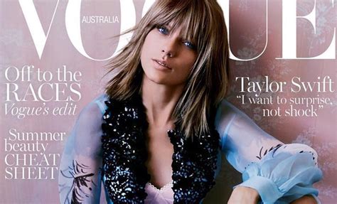 Taylor Swift Bangs Vogue