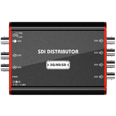 Lumantek 1x6 HD SD SDI Distributor BAT SD B H Photo Video