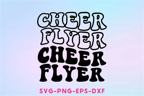 Cheer Flyer Svg Graphic By Sapphire Art Mart · Creative Fabrica