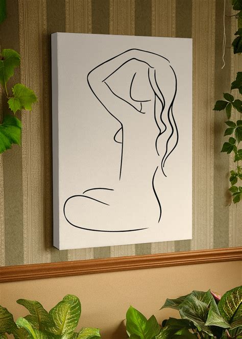 Nackte Frau Poster Von Lken Media Printler