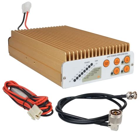 Two Way Radio Bj 550 Uhf Power Amplifier Power Set Level 10 80w 12 1