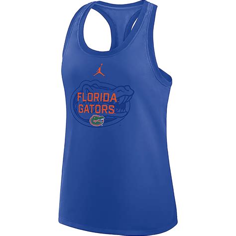 Jordan Womens Florida Team Over Primary Logo Racerback Tank Top Academy