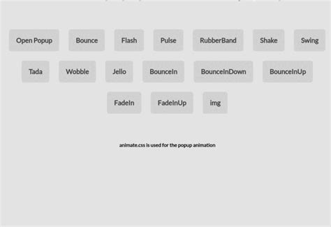 15 Popup Animation Css
