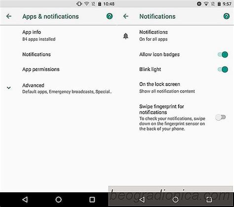 Como ativar ou desativar os emblemas de ícone de aplicativo no Android