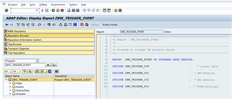 Sap Bw 73 How To Trigger Bw Process Chains From Sap Community