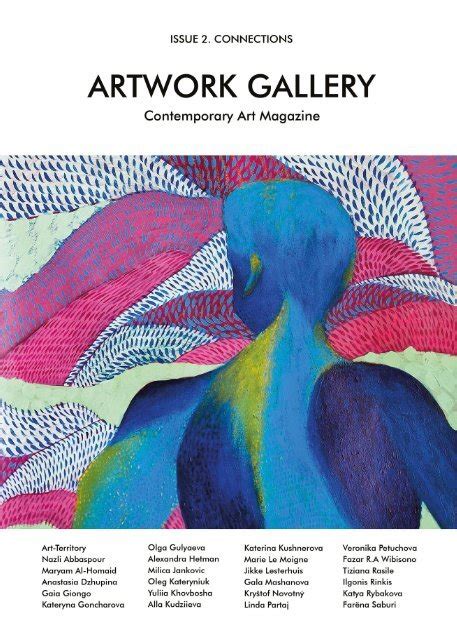 Artwork Gallery Magazine Issue 2 Connections