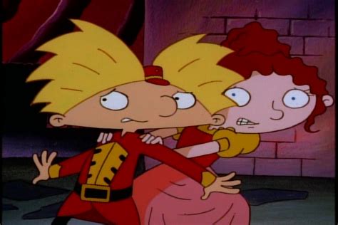 Hey Arnold Arnold Protecting Ruth Of Helga By Uribemartz On Deviantart